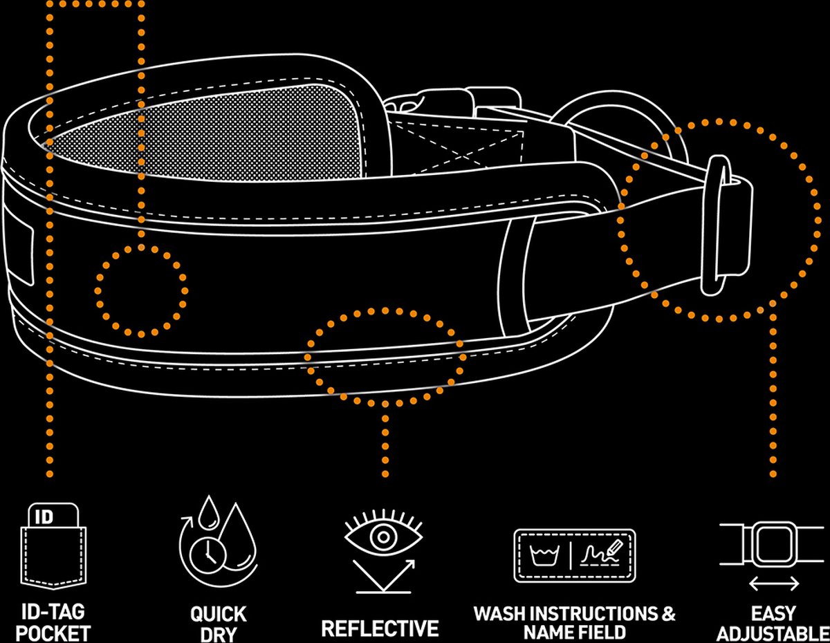 Ultimate fit control halsband classic undercover green XS - 30-33cm | bol.com