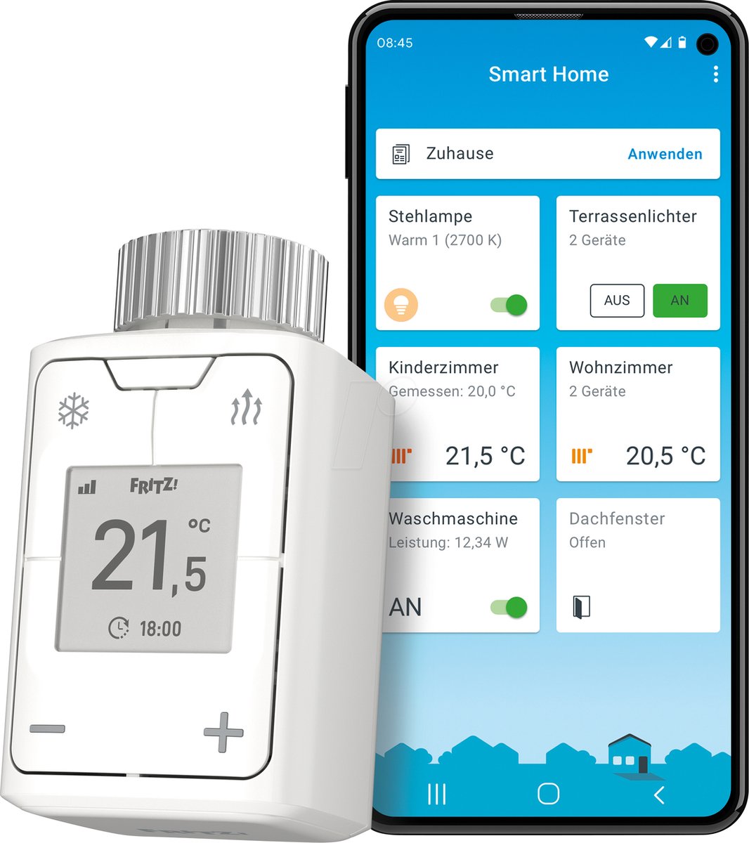 AVM DECT 302 FRITZ!DECT 302 - slimme radiatorregelaar | bol