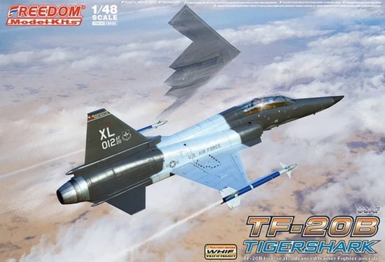 Freedom Model Kits 1:48 TF-20B TIGER SHARK ADVANCED TRAINER USAF ...