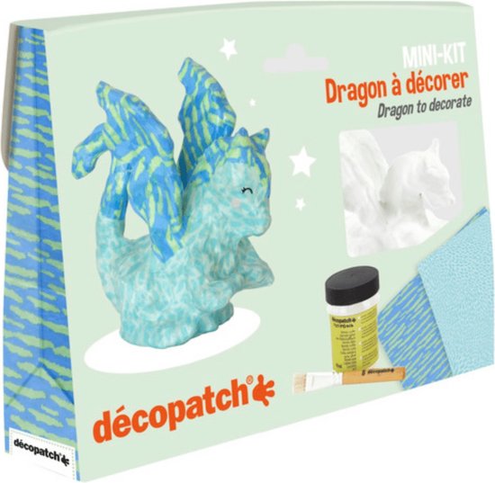 Decopatch Mini kit draak | bol