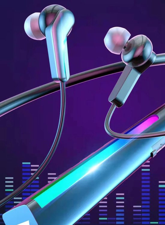 Pro-Care Excellent Quality™ Meteoor LED Show Nek Earbuds - Bluetooth 5. ...