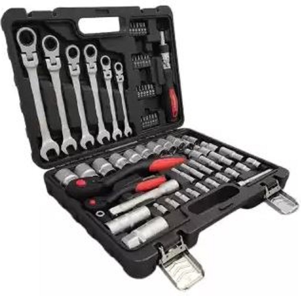 Weber Tools doppen set 1/4 & 1/2 68 delig-Gereedschap- | bol.com