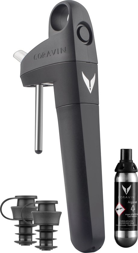 Coravin - Pivot wijnbewaarsysteem - 2 Pivot-korkar en 1 Coravin Pure ...