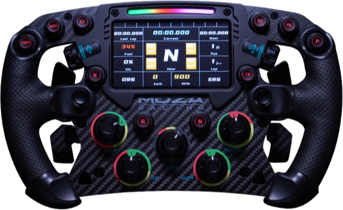 MOZA FSR Zwart Stuur PC | bol.com