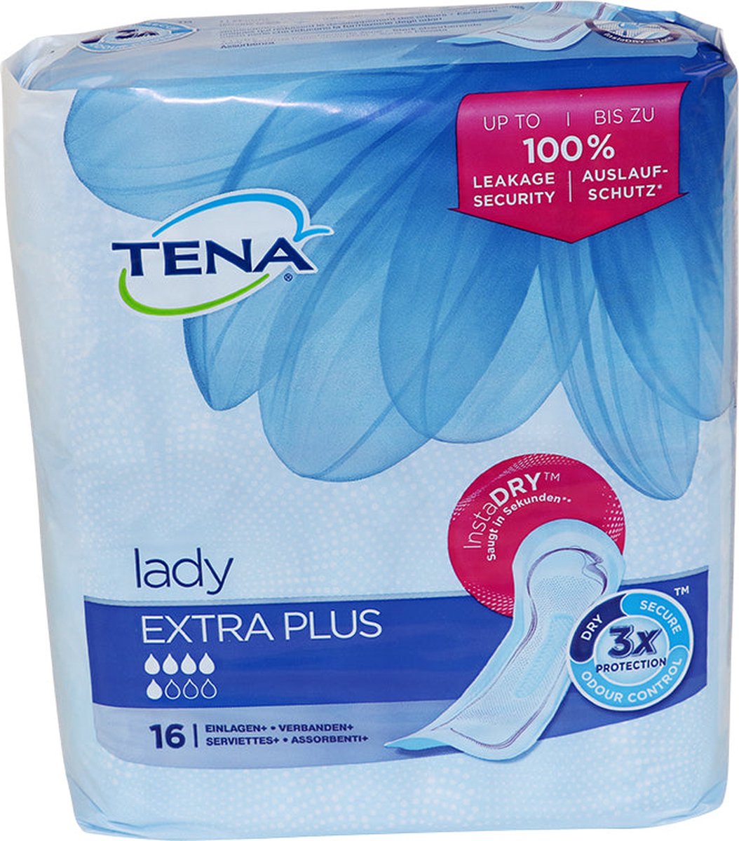 TENA Lady Discreet Extra Plus - 16 Stuks | bol.com