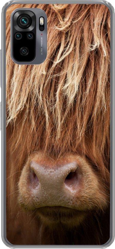 Xiaomi Redmi Note 10 Pro hoesje - Schotse Hooglander - Neus - Haar ...