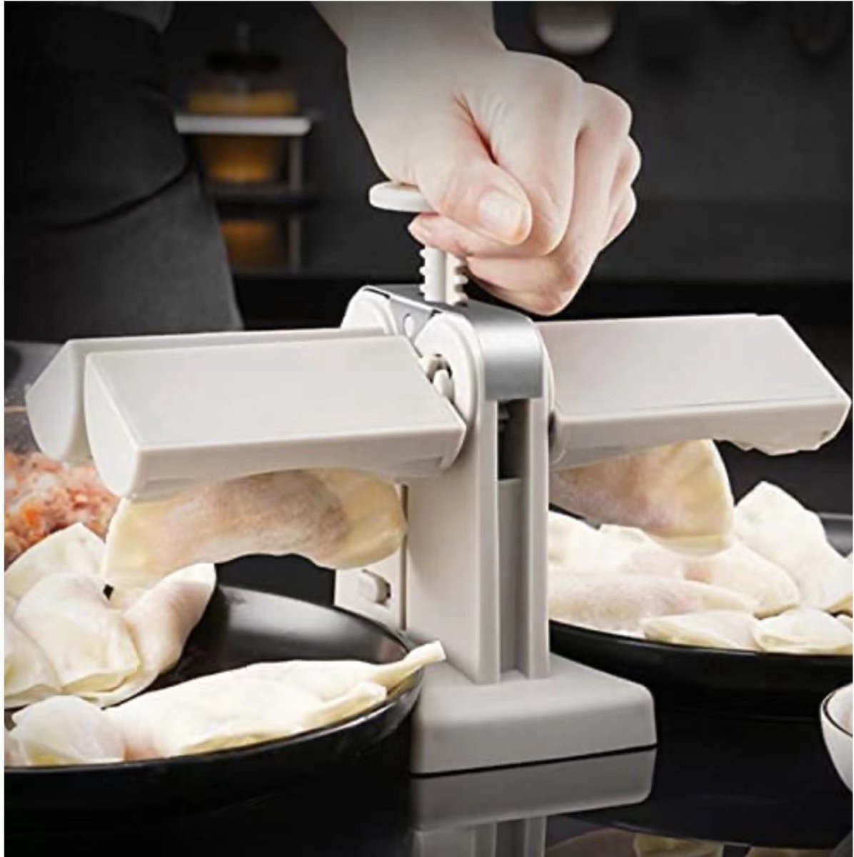 Dumpling maker-Pastei maker-set voor 2 dumpling-JO&RAE | bol.com