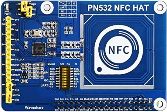 PN532 NFC HAT voor Raspberry Pi WAVESHARE | bol