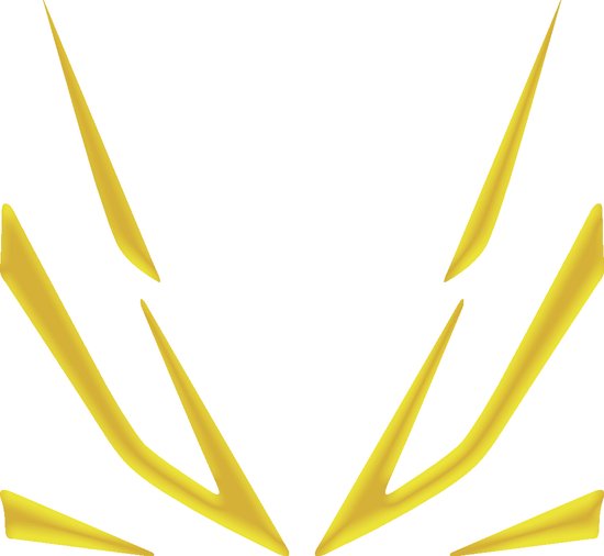 Stickerset Voorkap Piaggio Zip SP - Goud - Scooter Stickers ...