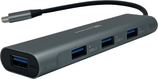 USB Expander - Type C - 4 poorten - HC401 | bol