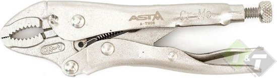 Griptang met gebogen bek - 5 duims (125mm) - Grip tang - ASTA | bol