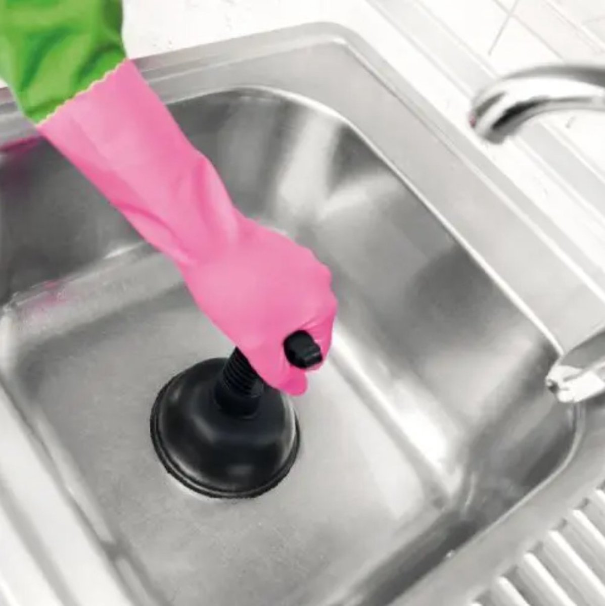 WatsHome Ontstopper - Gootsteenontstopper - Krachtige Ontstopper met ...