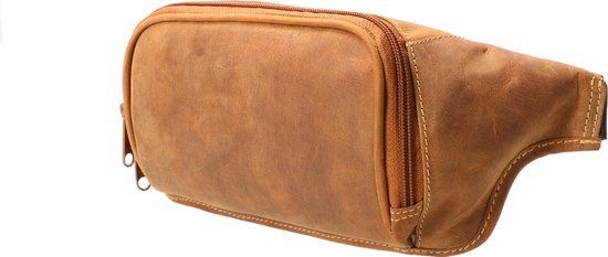 Heuptas portemonnee | Bruin | Cahore Lederwaren Danielle | bol