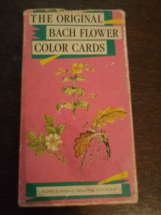 The Original Bach Flower Color Cards, Wulfing Von Rohr | 9783905021226 ...