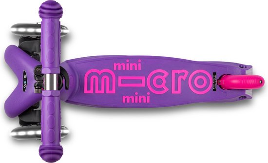 Micro Mini Step Deluxe - Paars - Inklapbare Step voor Kinderen | bol