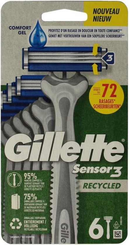 Gillette Sensor3 wegwerpmesjes 6 stuks | bol