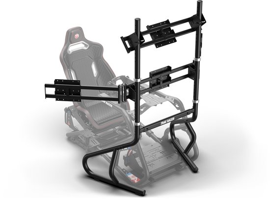 Trak Racer- Grote vrijstaande Quad Monitorstandaard - tot 45 ...