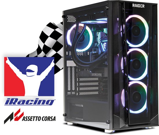 RAIDER Racing Simulator PC - GeForce RTX 4070 Ti Super 16GB - AMD RYZEN ...
