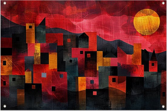 Skyline posters - Steden poster - Tuinposter Zon - Tuinposters ...
