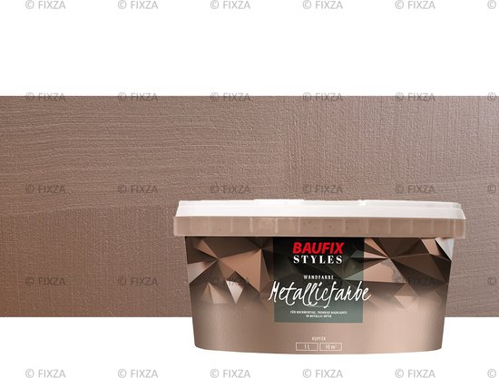 BAUFIX Metallic Verf koper 1 Liter | bol