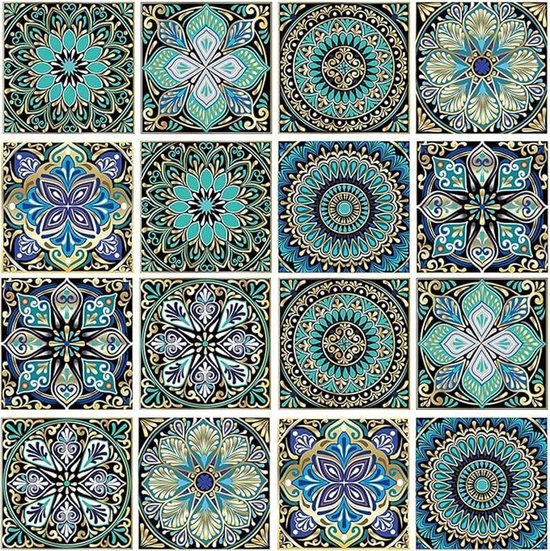 20 sheets SSyang mosaic tile stickers - self adhesive tiles 10 * 10cm ...