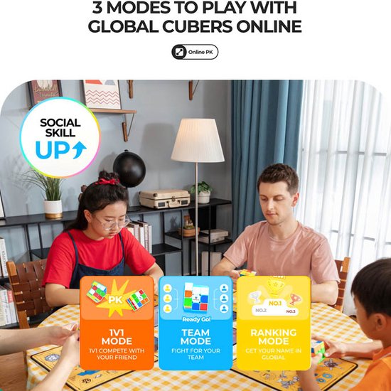 GAN Monster Go AI 3x3 Smartcube (lite version) | Games | bol