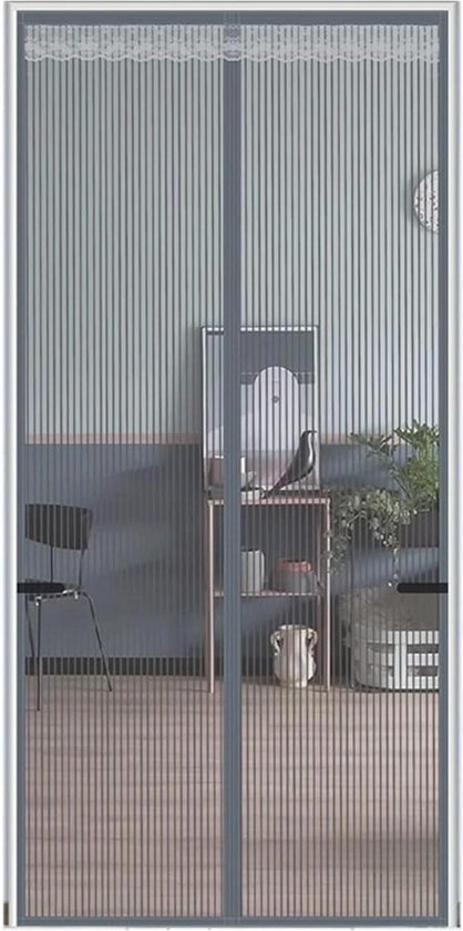 80 x 210 cm Qrity Magnetic Door Fly Screen - Mosquito Mesh Curtain ...