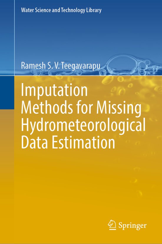 Water Science and Technology Library- Imputation Methods for Missing... | bol