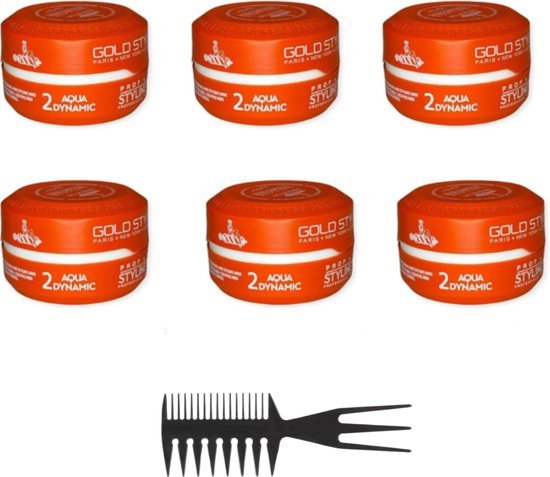 Gold Style Haar Wax Gold Nummer 02 AQUA DYNAMIC 6 stuks - Styling Haar ...