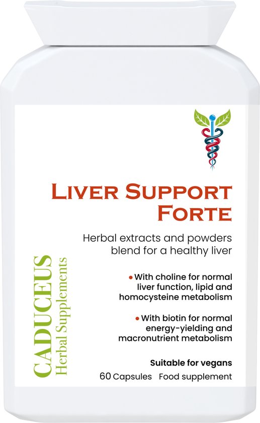Liver Support Forte 60 capsules: voor een gezonde ondersteuning van de ...