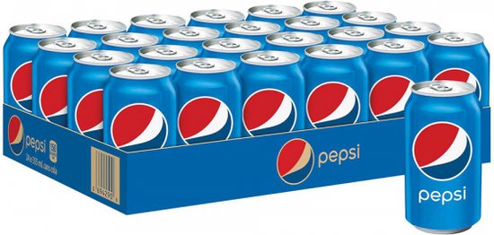 Pepsi Cola Blikjes 33cl Tray 24 Stuks | bol