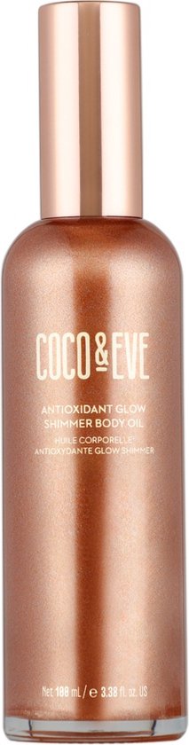 Coco&Eve - Antioxidant Glow Shimmer Body Oil - 100ml | bol