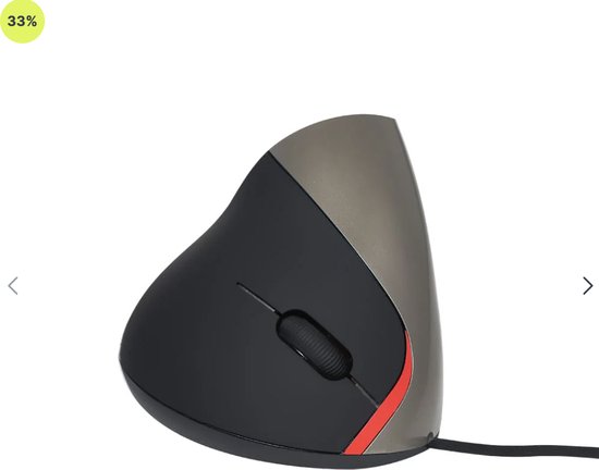 Optical Vertical Wireless Mouse | bol