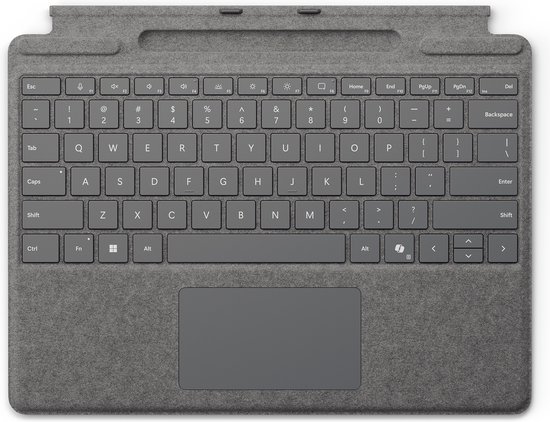 Microsoft Surface Type Cover Pro - Platinum | bol