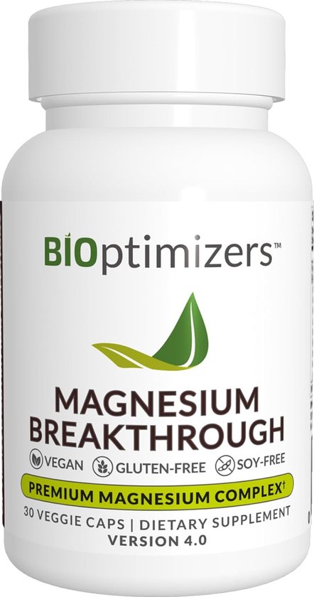 BiOptimizers Magnesium Breakthrough - 60 Capsules | bol