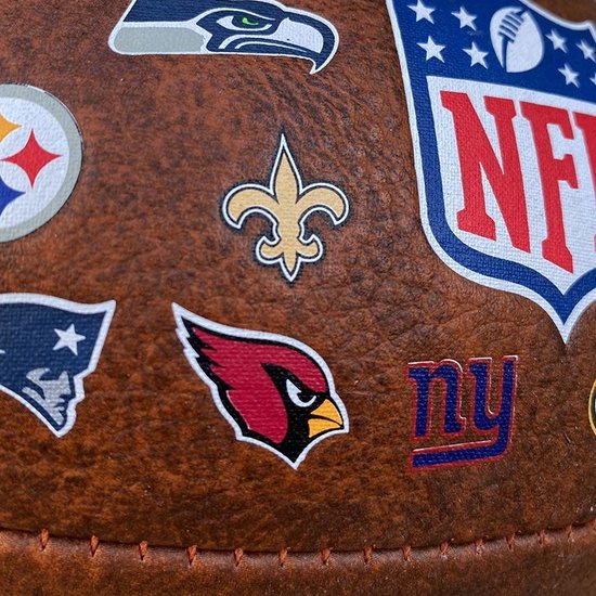 Wilson Nfl 32 Team Logo Official American Football - Incl. Naaldnippel ...