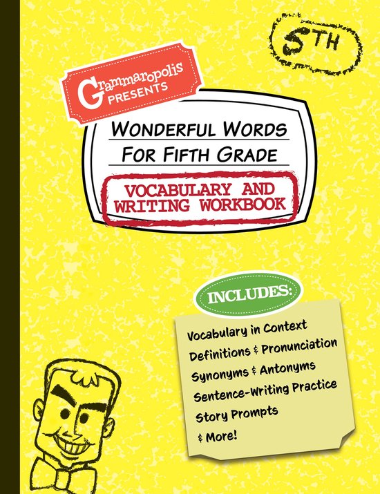 Grammaropolis Vocabulary Workbooks- Wonderful Words for Fifth Grade ...