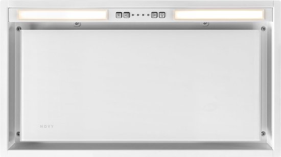 NOVY Crystal 26050 Inbouw Roestvrijstaal, Wit B | bol