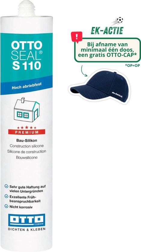 Ottoseal S110 310ml RAL 9002 C9002 | bol