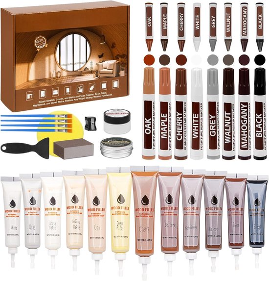 Laminaat Reparatieset - Laminaat Repareren - Meubel Reparatie - Meubel ...