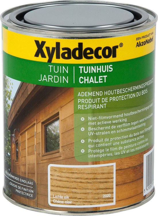 Xyladecor Tuinhuis - Lichte eik - 0,75 L | bol