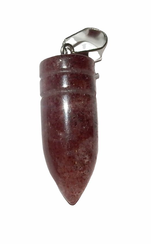 Rode Kwarts Kogel Hanger | bol