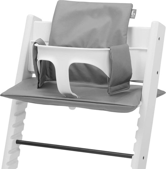 Seat Insert for Stair High Chair Basic Storm Grey - Jollein Seat Insert ...