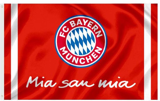FC Bayern München vlag logo Mia San Mia 90 x 150 cm | bol
