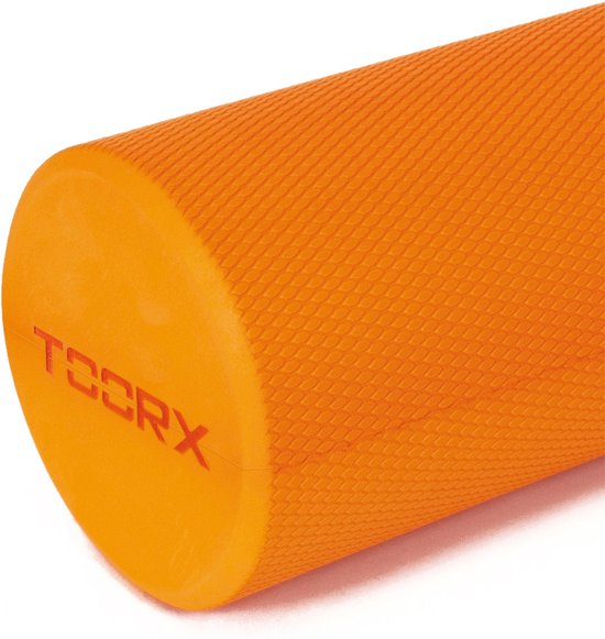Toorx Fitness Pilates Foam Roller Pro - 90 cm - Oranje - Semi Roller ...
