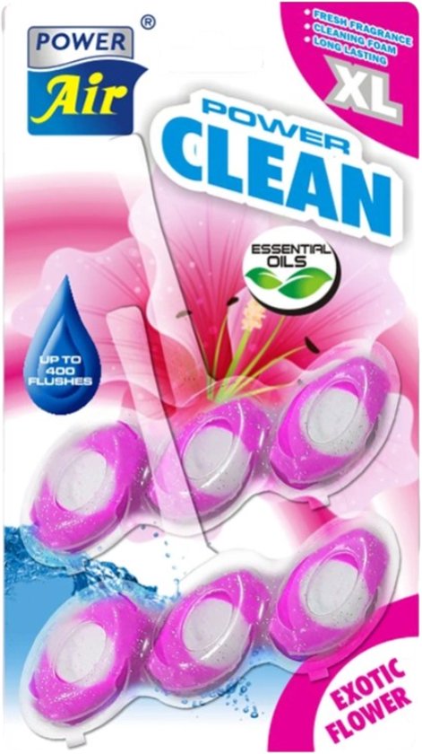 Power Air Clean Toilet Freshener - Wc Blokjes - Toiletblok met ...