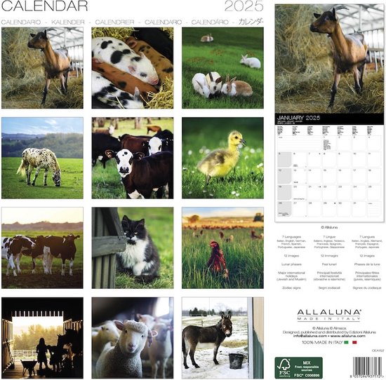 Boerderij Kalender 2025 | bol