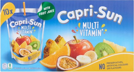 Capri Sun Multi Vitamin - 40 x 200 ml | bol