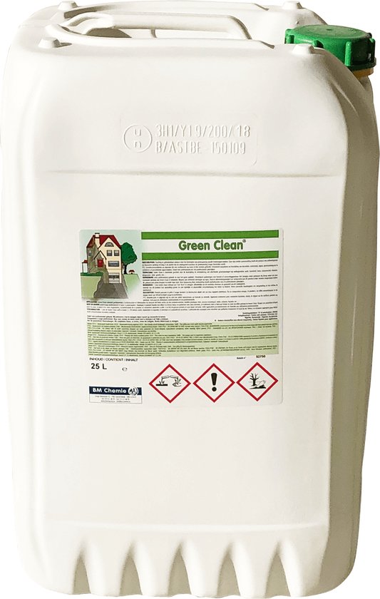 Groene aanslag reiniger - Verwijderaar groene aanslag - Green Clean 25L ...
