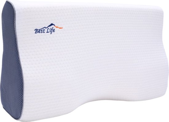 Best Life Ergonomisch Kussen - Hoofdkussen Nekklachten - Traagschuim ...